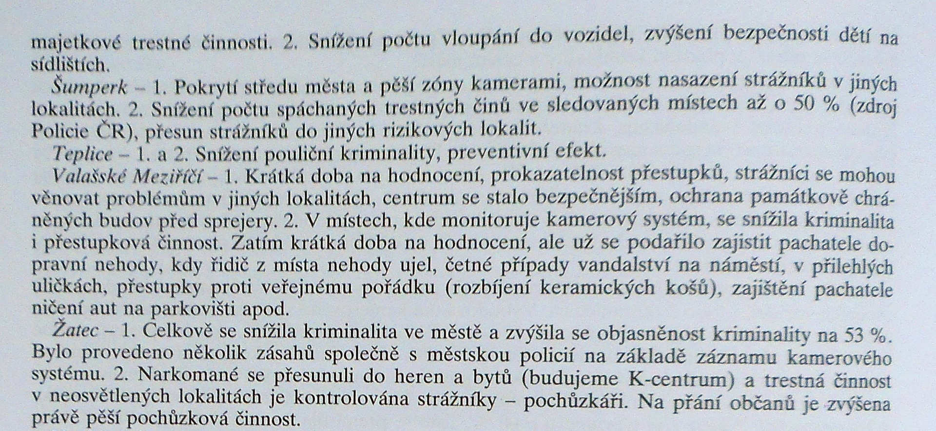 Poznatky z výstavby a provozu MKDS v ČR 2002